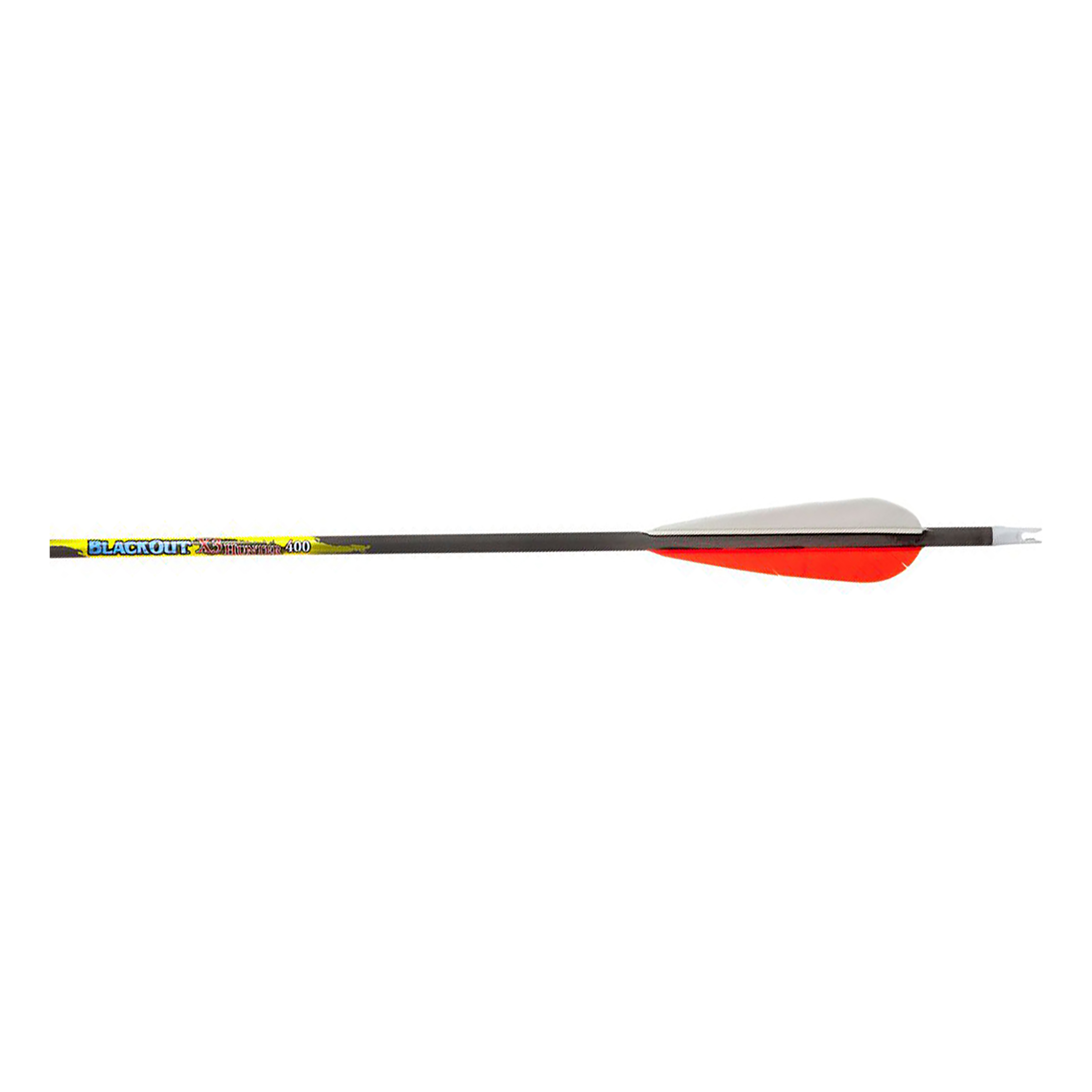 BlackOut X3 Hunter 4'' Feather Carbon Arrows | Bass Pro Shops
